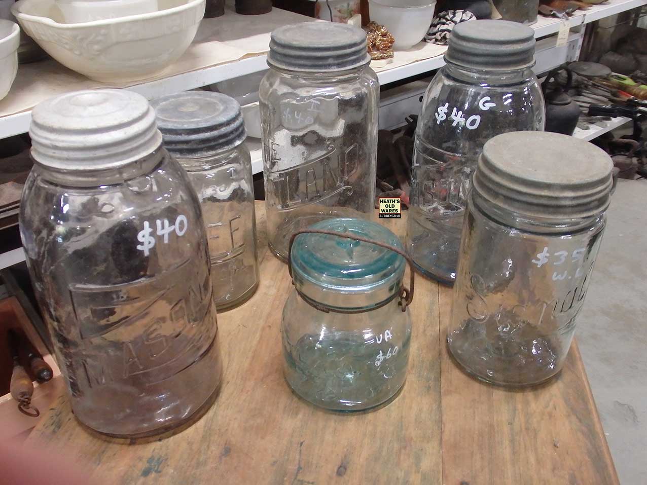 HEATHS OLD WARES, COLLECTABLES, INDUSTRIAL ANTIQUES Burringbar NSW